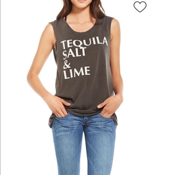 Chaser | Tops | Chasertequilasaltlimemuscletopwashedblacksizexs | Poshmark